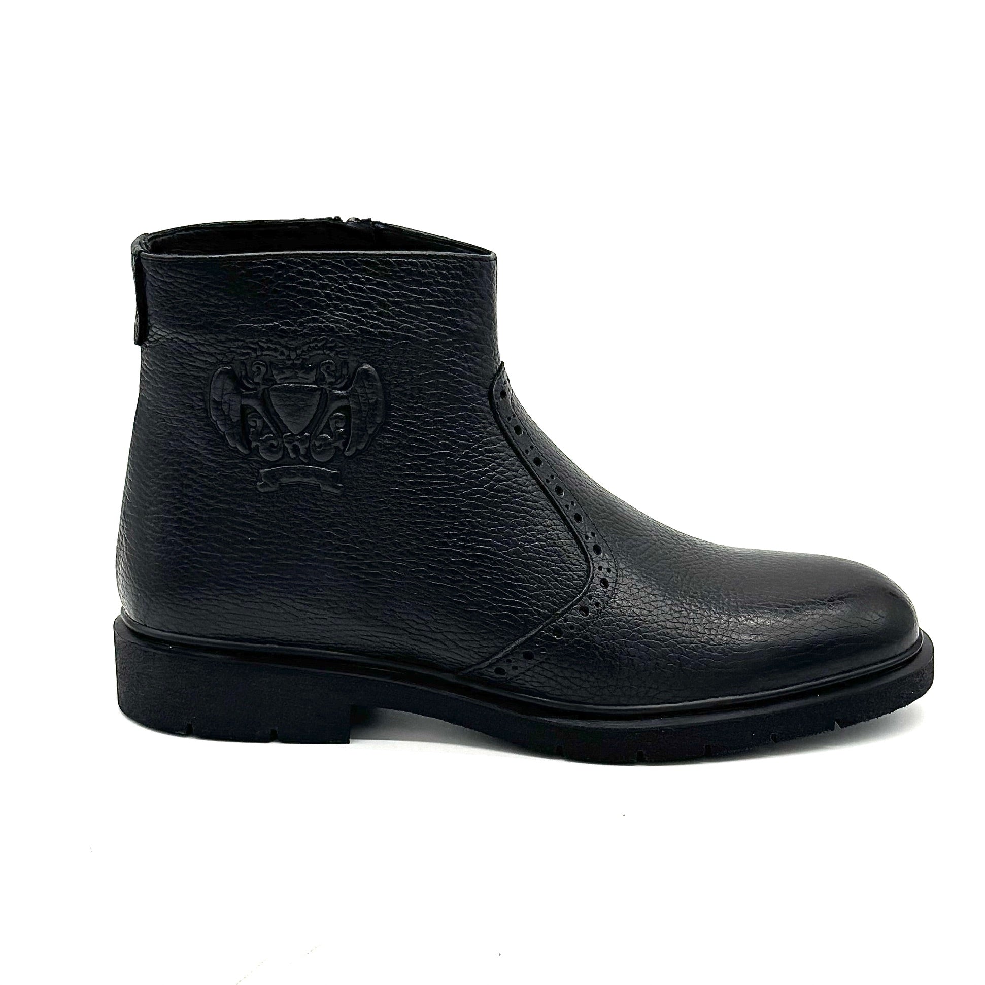 Mastic Sole MS-01 “Regal” Leather Ankle Boot – TKM SHOES