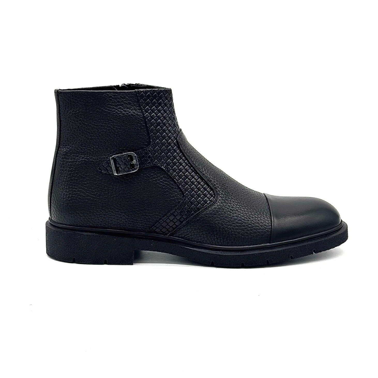 Mastic Sole Monarch BTR-33 Leather Ankle Boot – TKM SHOES